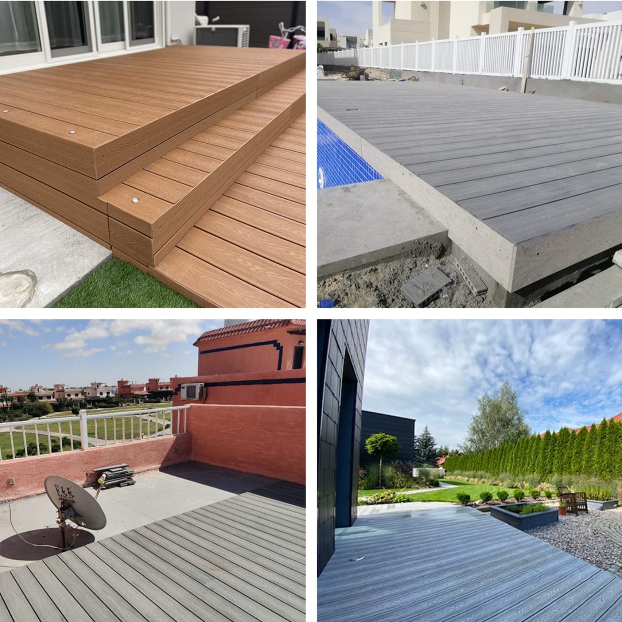 Composite Wood Decking Planks - Green Plastic Designs JHB